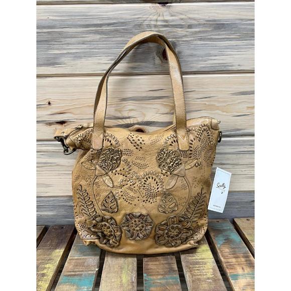 Scully | Bags | New Scully Leather Handbag In Tan | Poshmark
